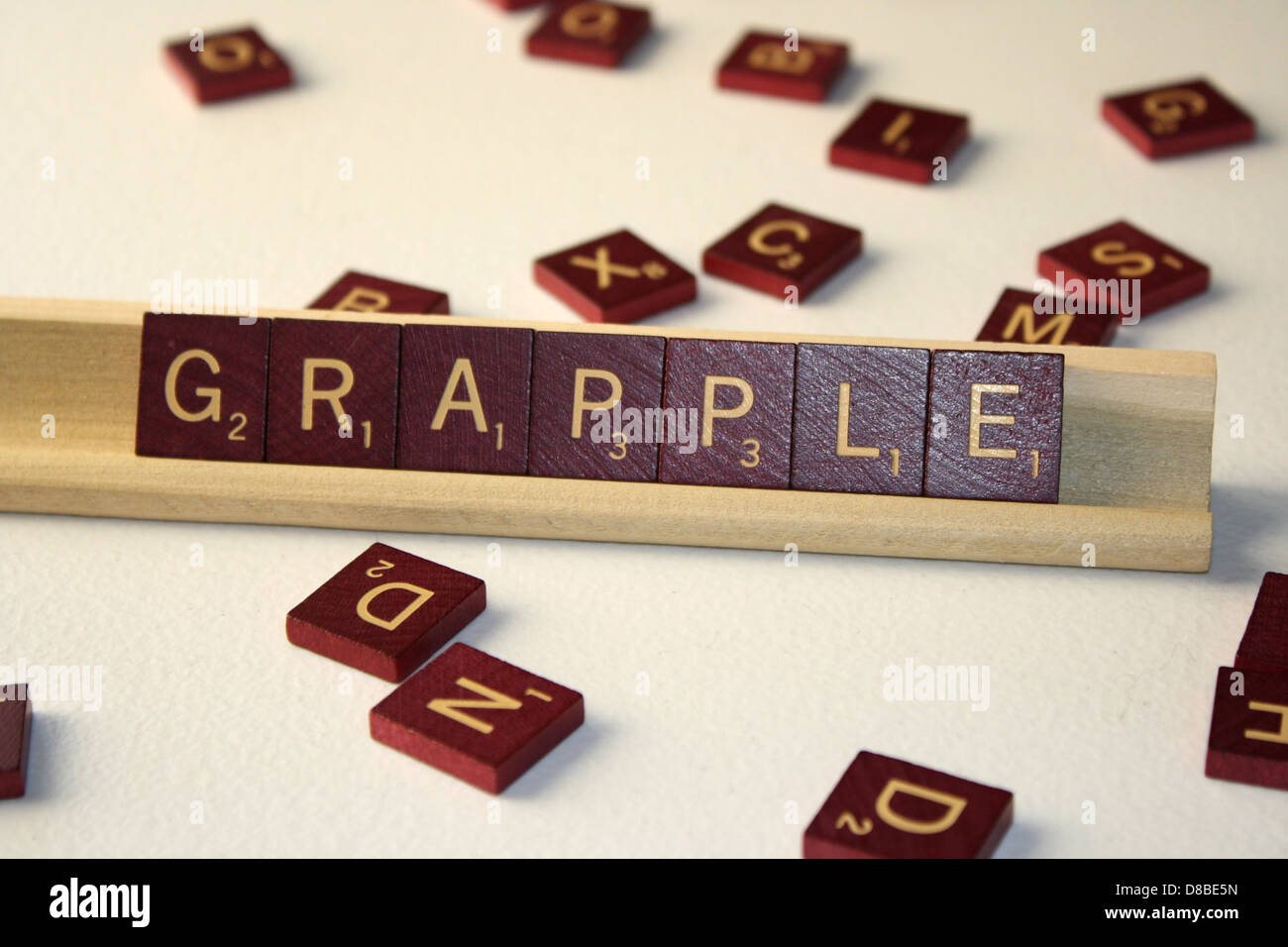 A grapple is shown, a mechanical device used to handle heavy materials ...