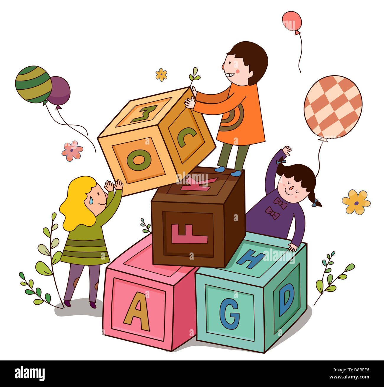 Three block Cut Out Stock Images & Pictures - Alamy