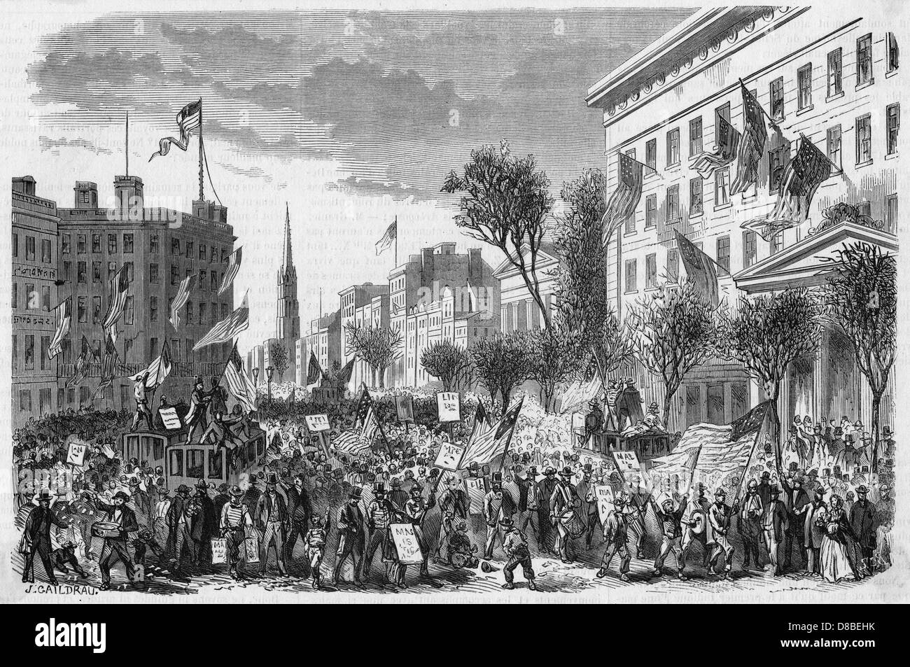 1864 Us Election Stock Photo - Alamy