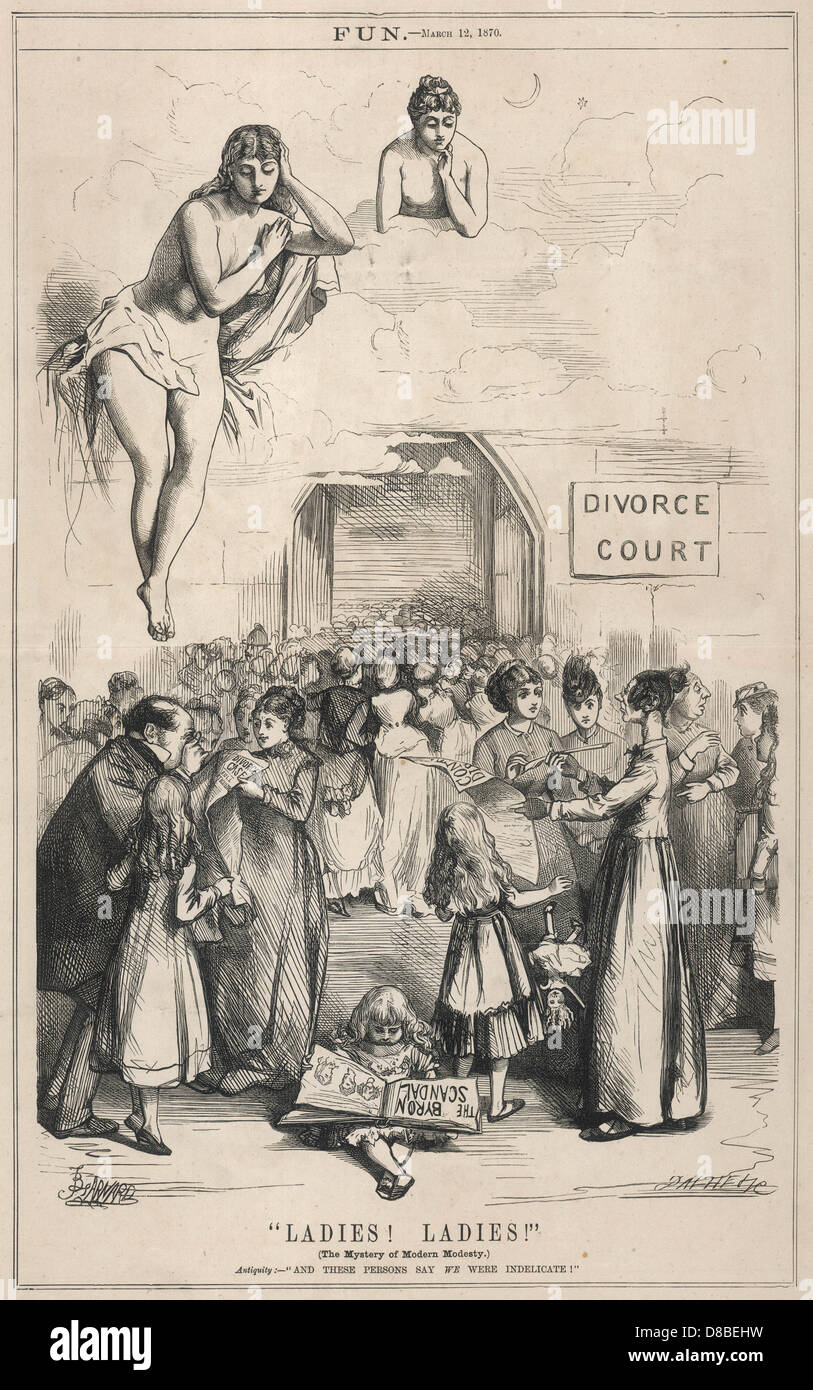 Cartoon, Ladies! Ladies! Stock Photo - Alamy