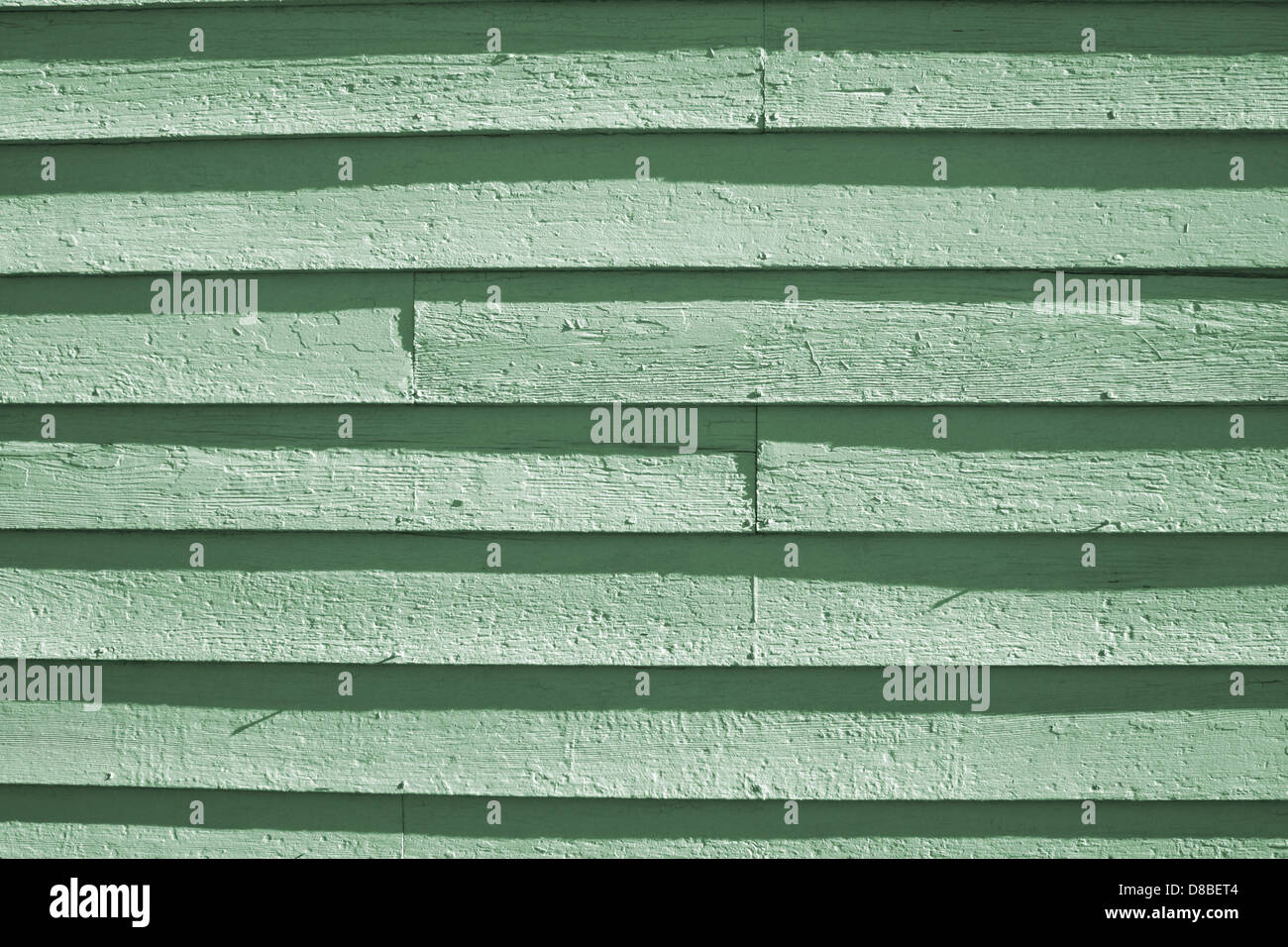 green painted wooden siding texture Stock Photo - Alamy