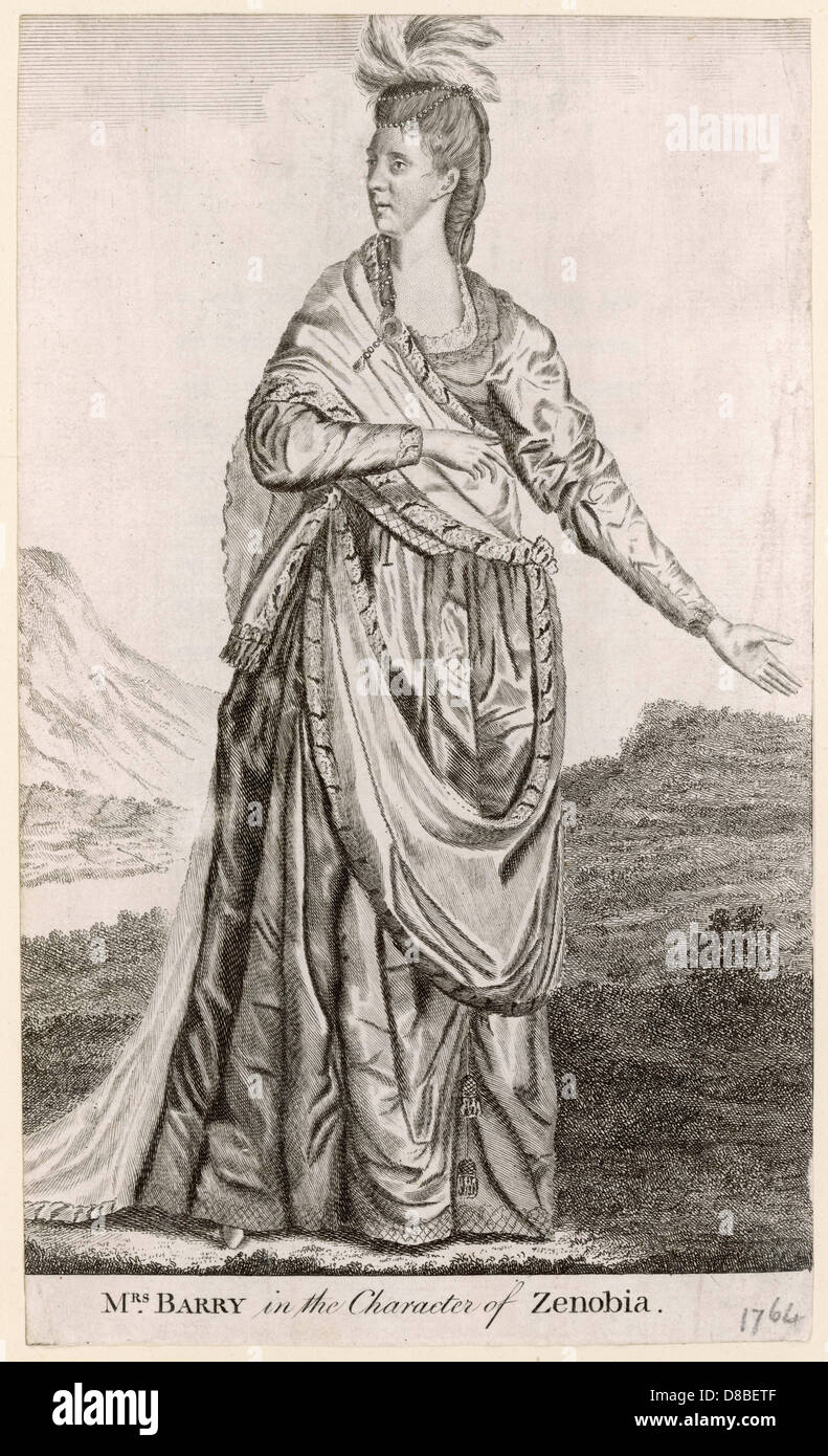 Ann Spranger Barry as Zenobia Stock Photo - Alamy