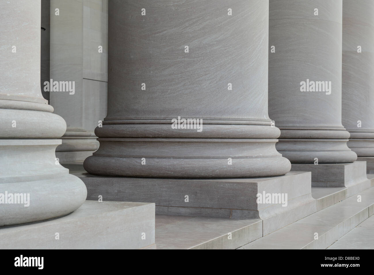 Columns and Steps Stock Photo - Alamy