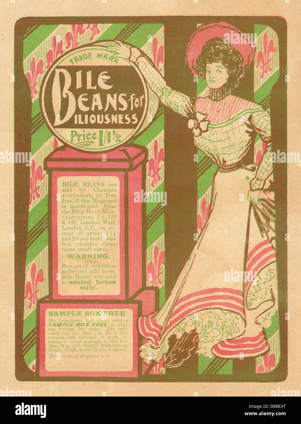 Bile beans advert hi-res stock photography and images - Alamy