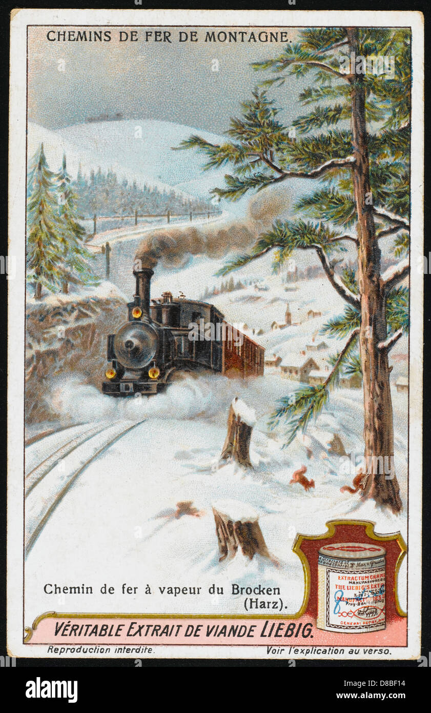 German Mountain Railway Stock Photo - Alamy
