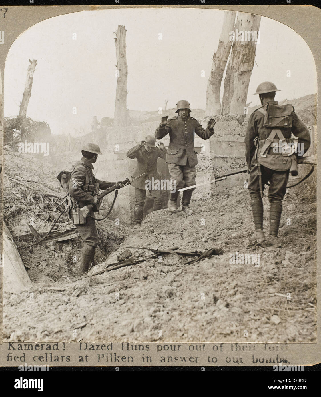 German soldiers surrendering british hi-res stock photography and ...