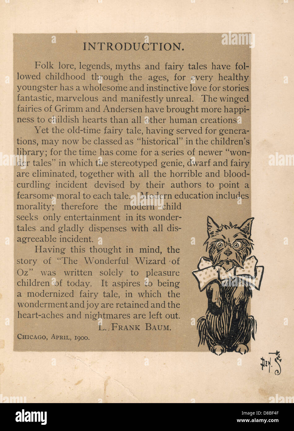 Toto wizard of oz hi-res stock photography and images - Alamy