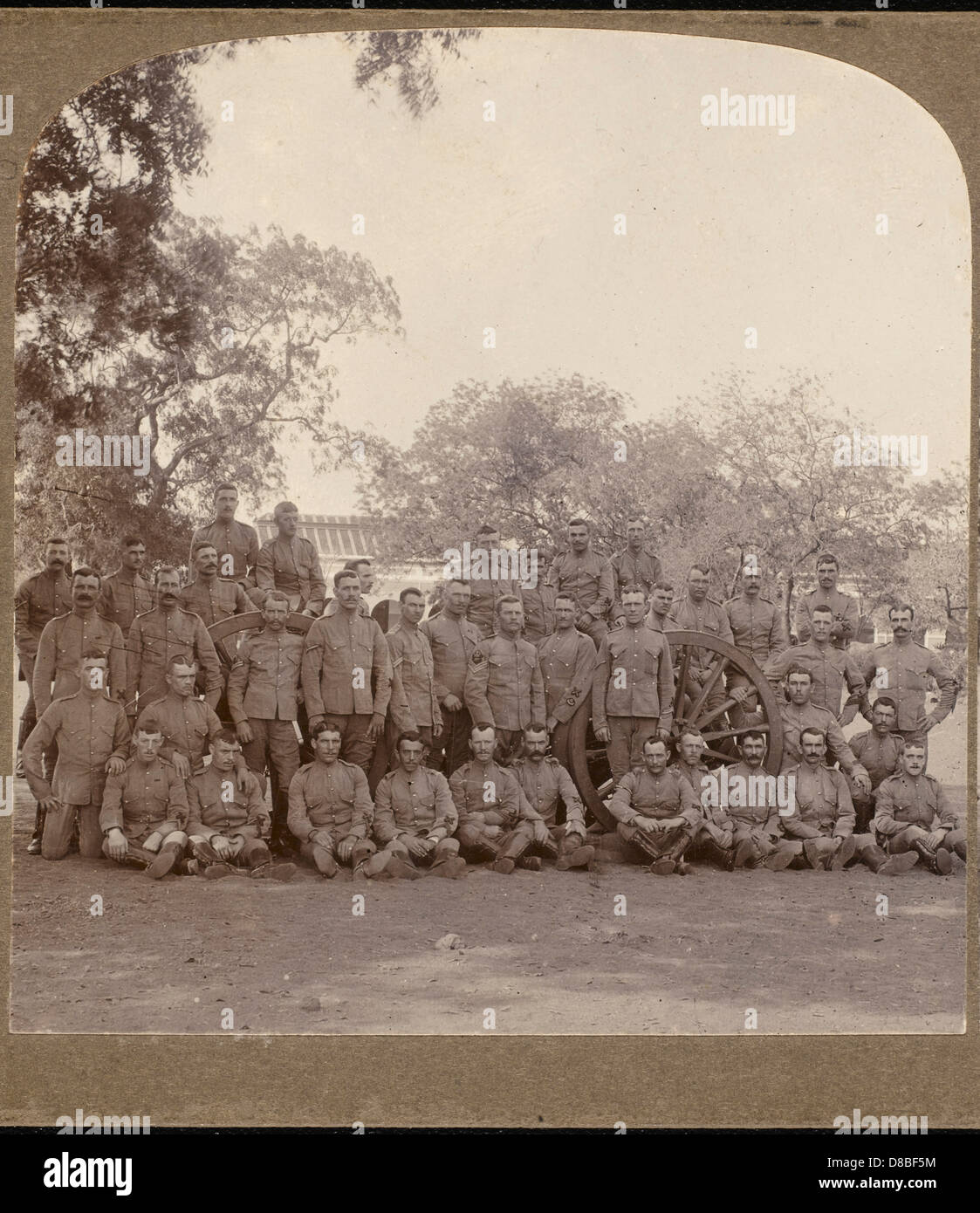 BRITISH SOLDIERS C. 1902 Stock Photo - Alamy