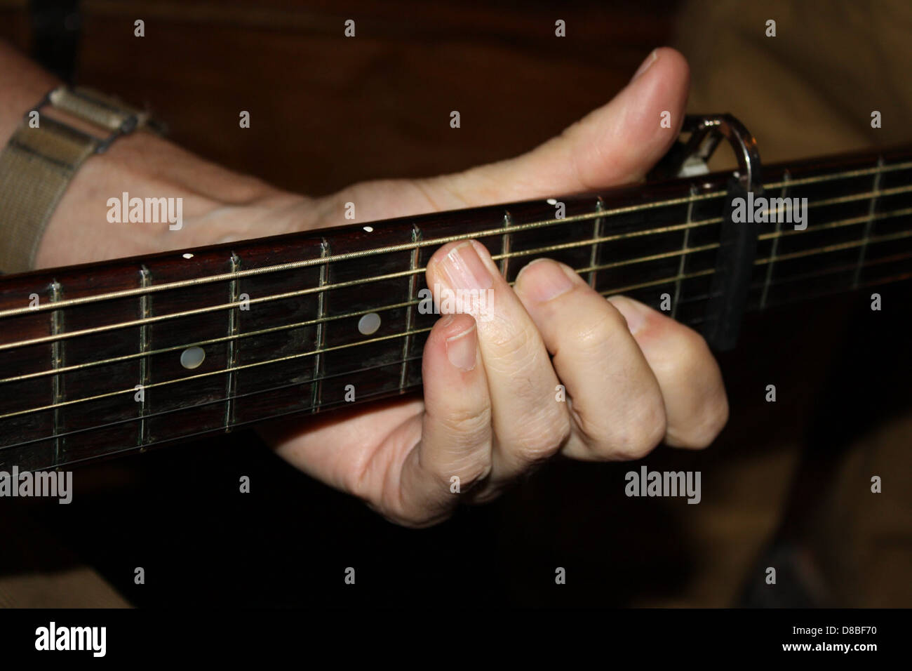 Close up shot musicians hand hi-res stock photography and images - Alamy
