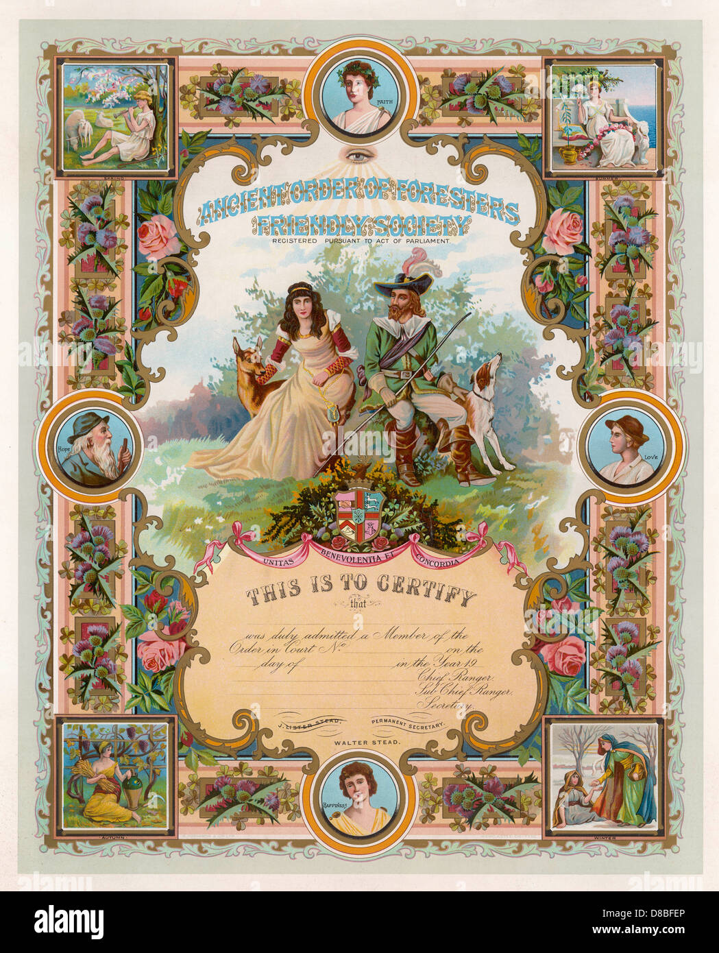 Ancient order of the foresters hi-res stock photography and images - Alamy