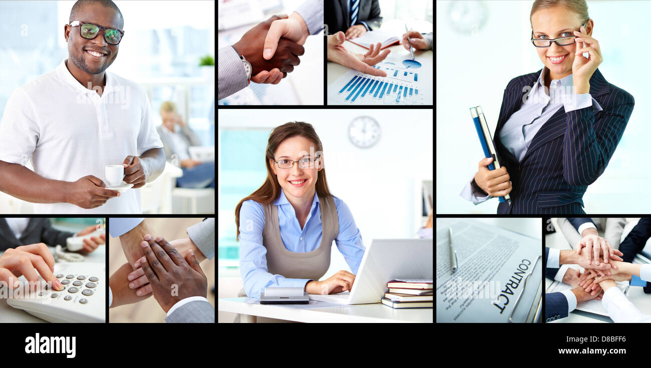 Collage work hi-res stock photography and images - Alamy