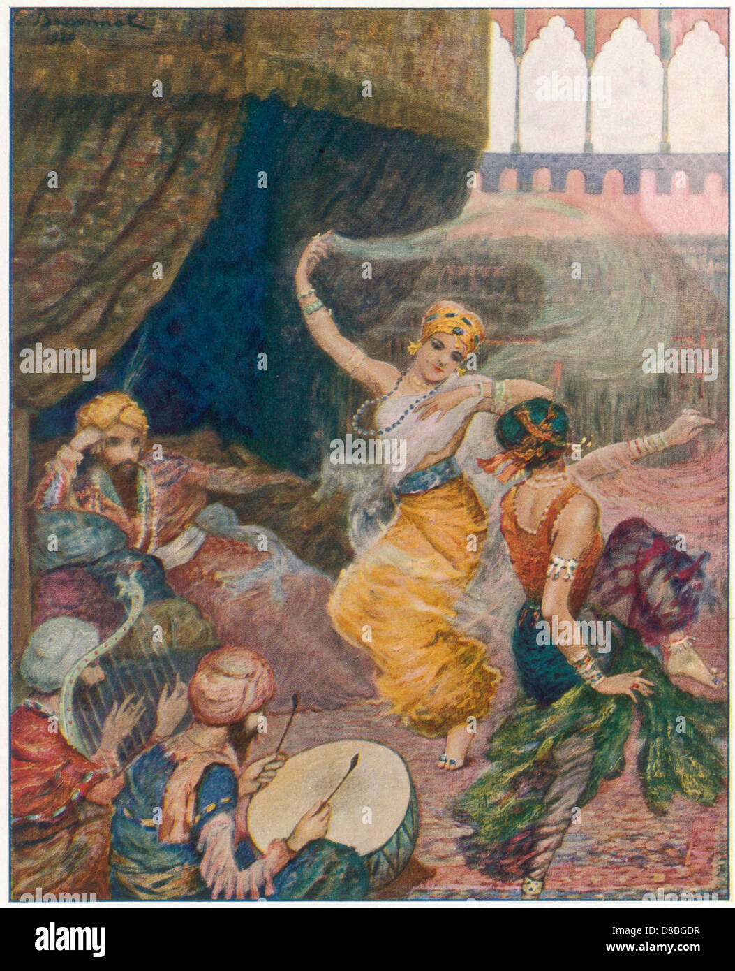 INDIAN COURT DANCER Stock Photo - Alamy