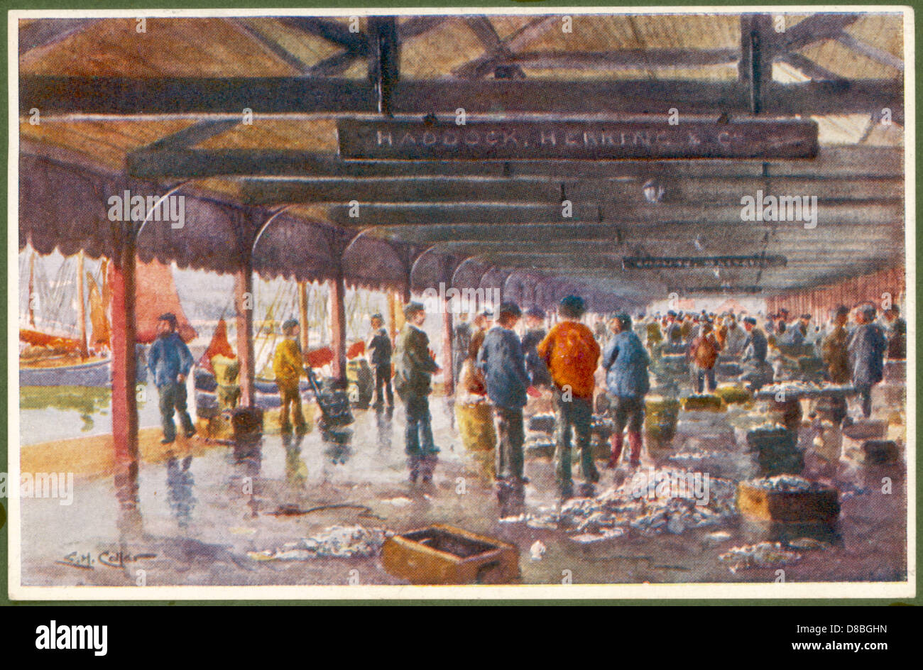 FISH MKT LOWESTOFT Stock Photo - Alamy