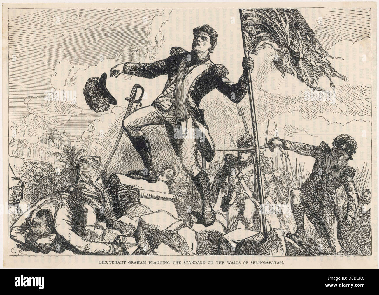 BATTLE OF SERINGAPATAM Stock Photo - Alamy