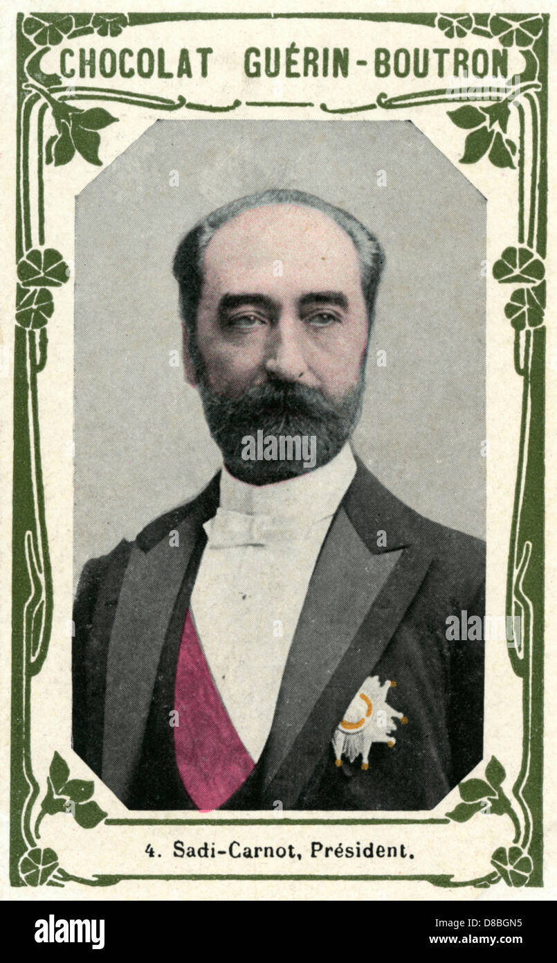 Marie francois sadi carnot hi-res stock photography and images - Alamy