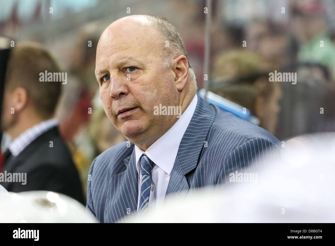 Boston Bruins Head Coach Claude Julien Stock Photo - Alamy