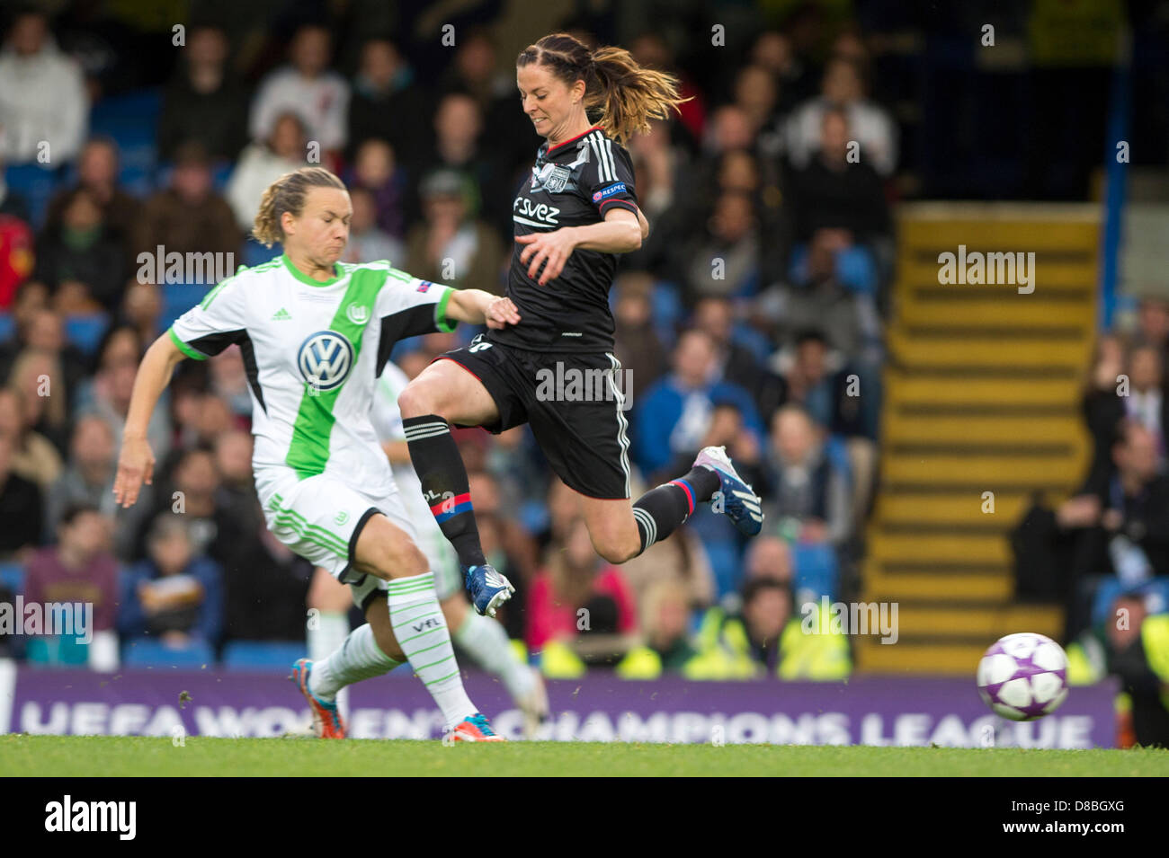 Stamford Bridge, London, UK. May 23rd 2013. Lotta Schelin (Lyon), MAY ...