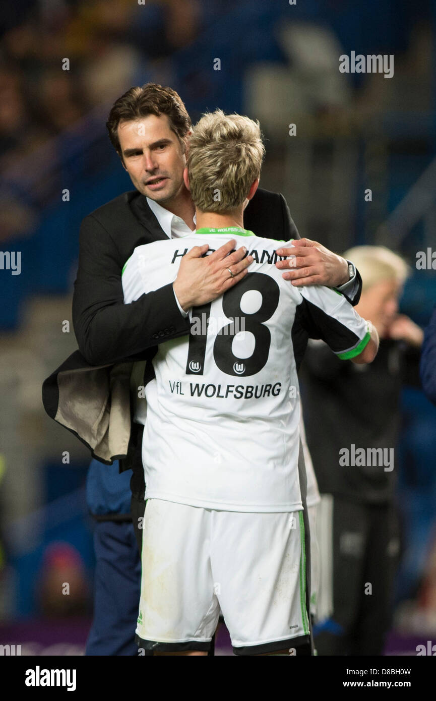 Stamford Bridge, London, UK. May 23rd 2013. (L-R) Ralf Kellermann ...