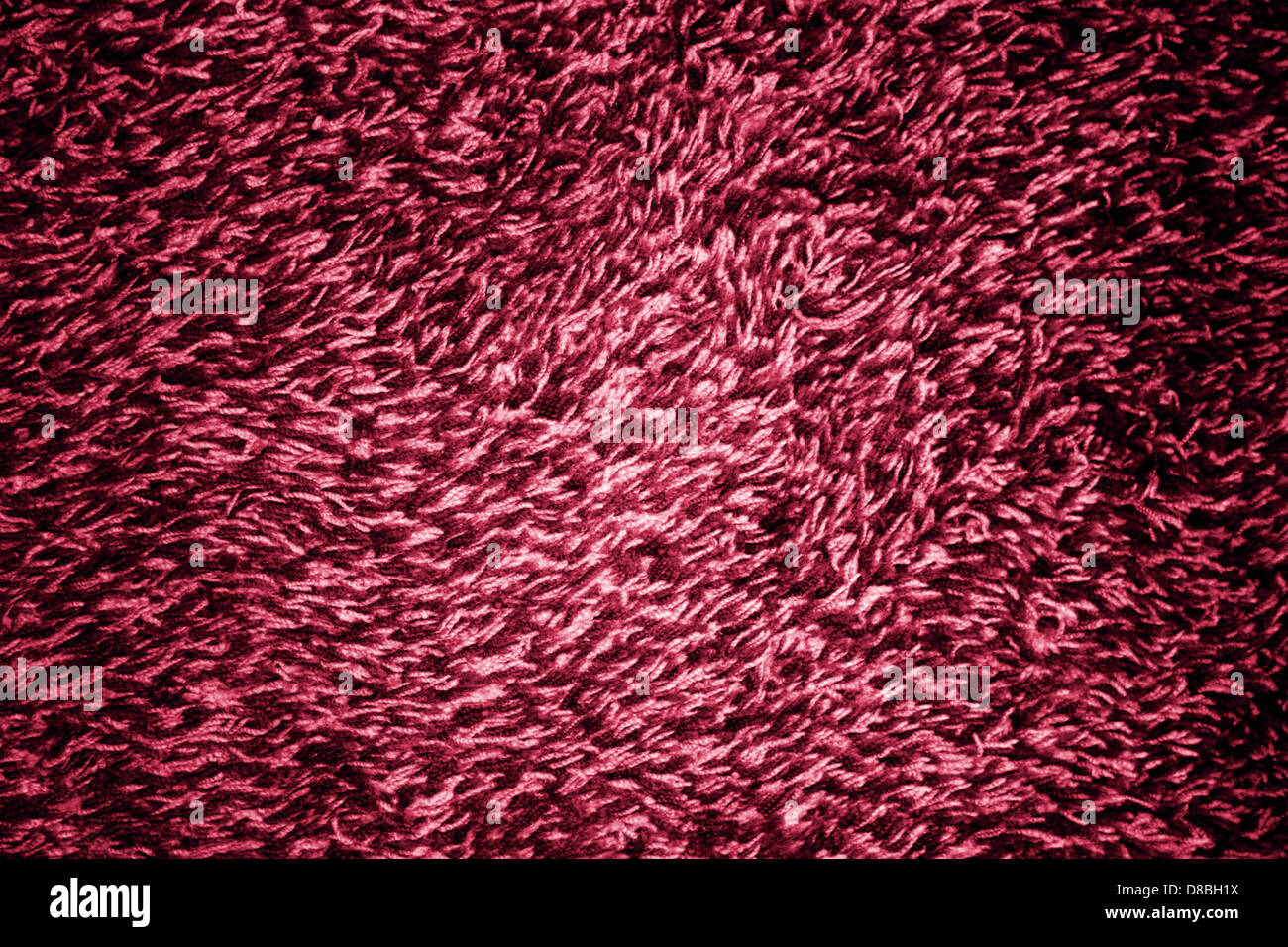 magenta hot pink shag carpeting texture Stock Photo - Alamy