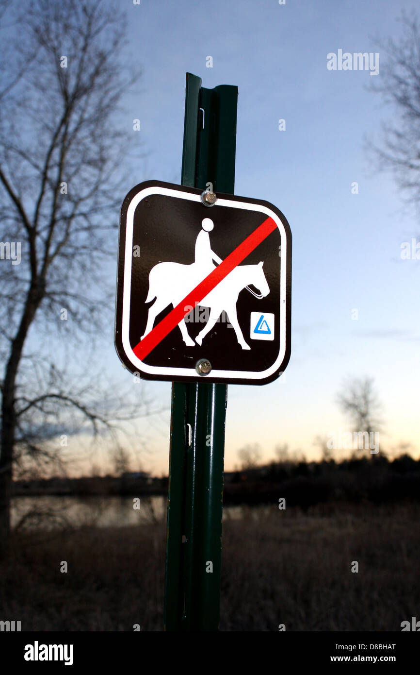 No horseback riding hi-res stock photography and images - Alamy