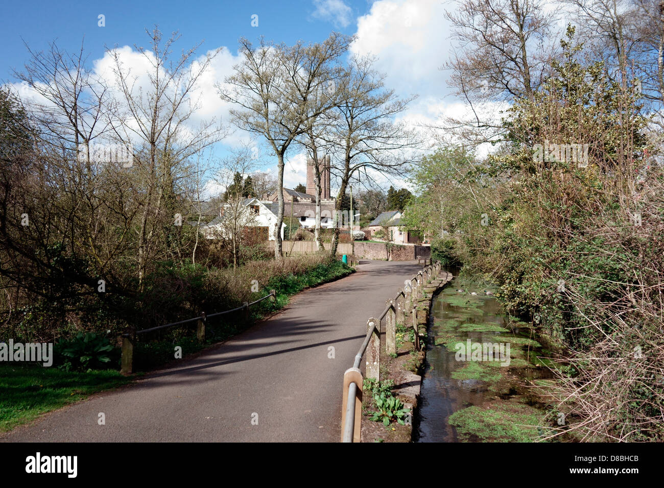 Village of Halberton near Tiverton, Devon UK Stock Photo - Alamy