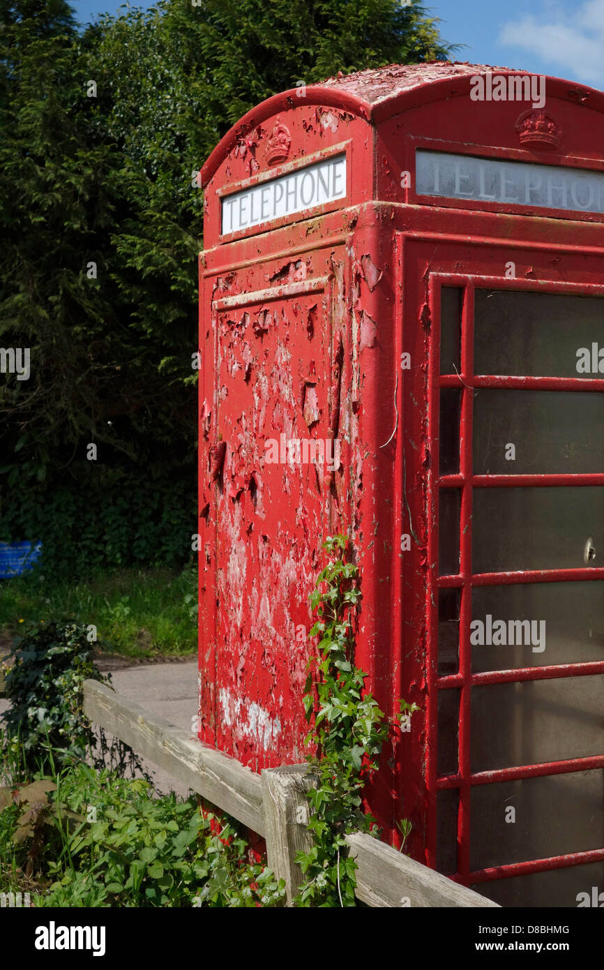 Old telephone box hi-res stock photography and images - Alamy