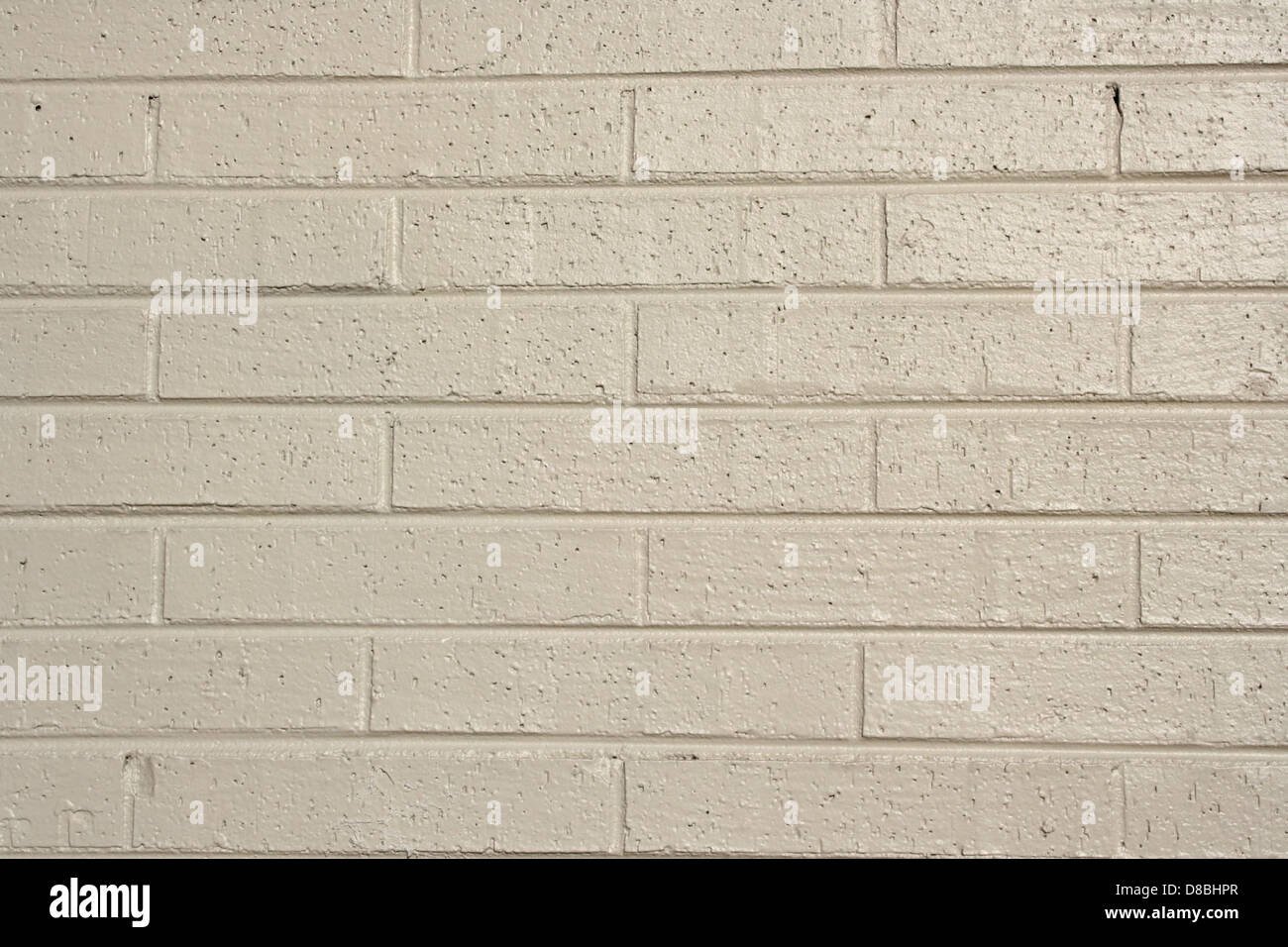 painted bricks cream colored texture Stock Photo - Alamy