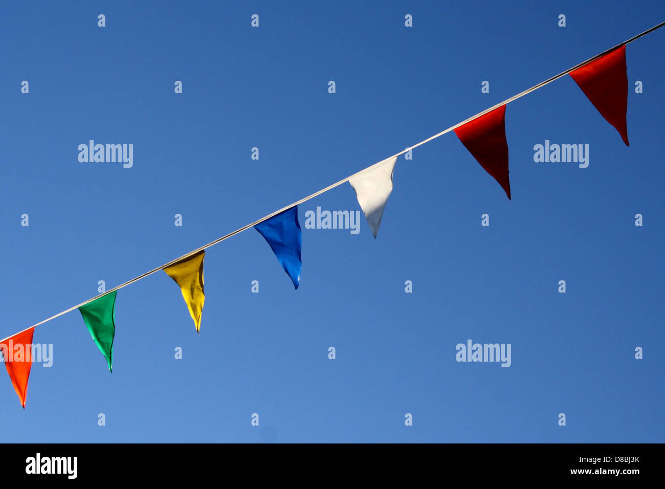 Pennant flags hi-res stock photography and images - Alamy