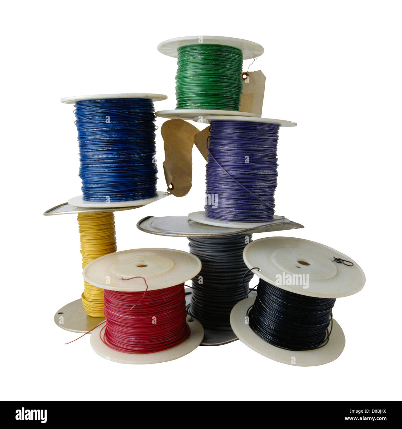 Underground cable Cut Out Stock Images & Pictures - Alamy