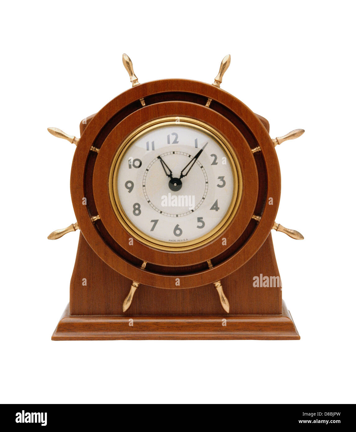 Day and night clock Cut Out Stock Images & Pictures - Alamy