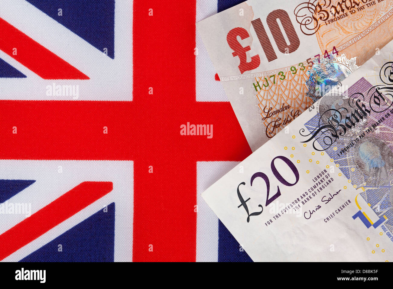 English british currency banknotes bank notes paper money hi-res stock ...