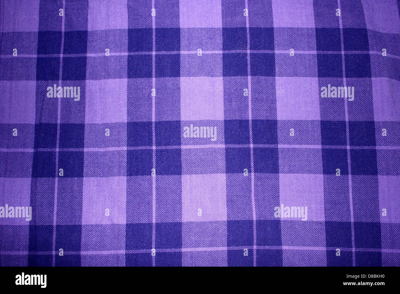 purple plaid fabric texture Stock Photo - Alamy