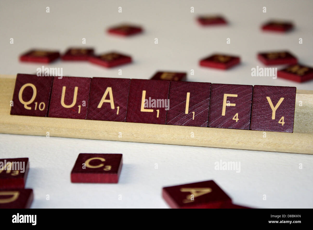 A simple image showcasing the concept of qualification, possibly ...