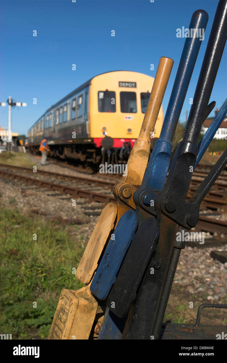 Mid-Norfolk Railway Trust Class 101 diesel. Built by Metropolitan ...
