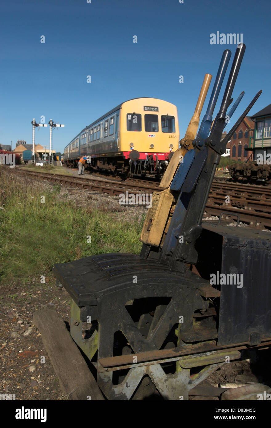 Mid-Norfolk Railway Trust. Class 101 diesel mulitple unit train. Built ...