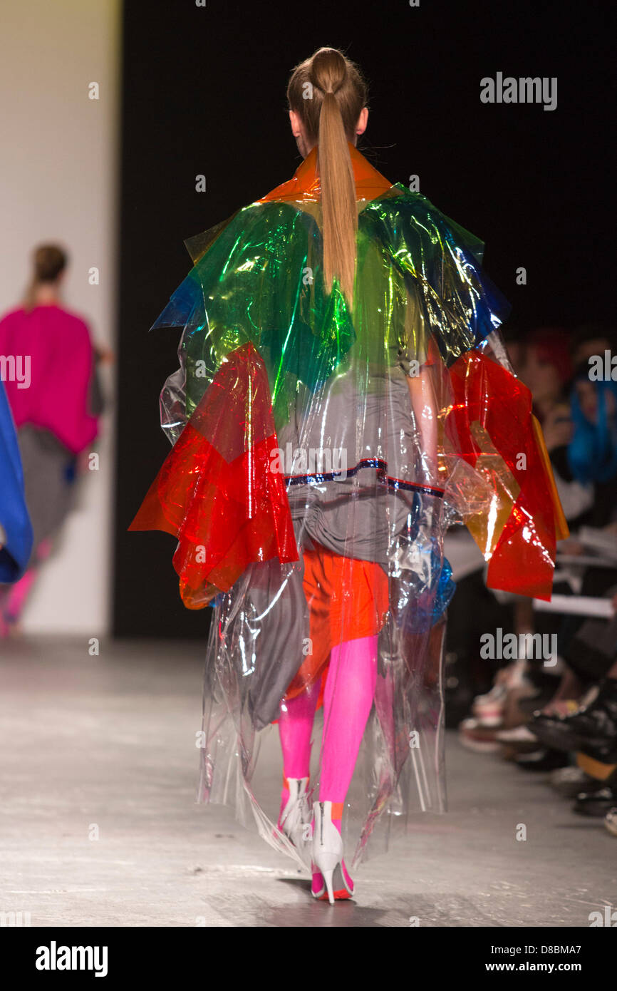 London, UK. 23 May 2013. Womenswear by Chloe Bayles. The BA (Hons ...