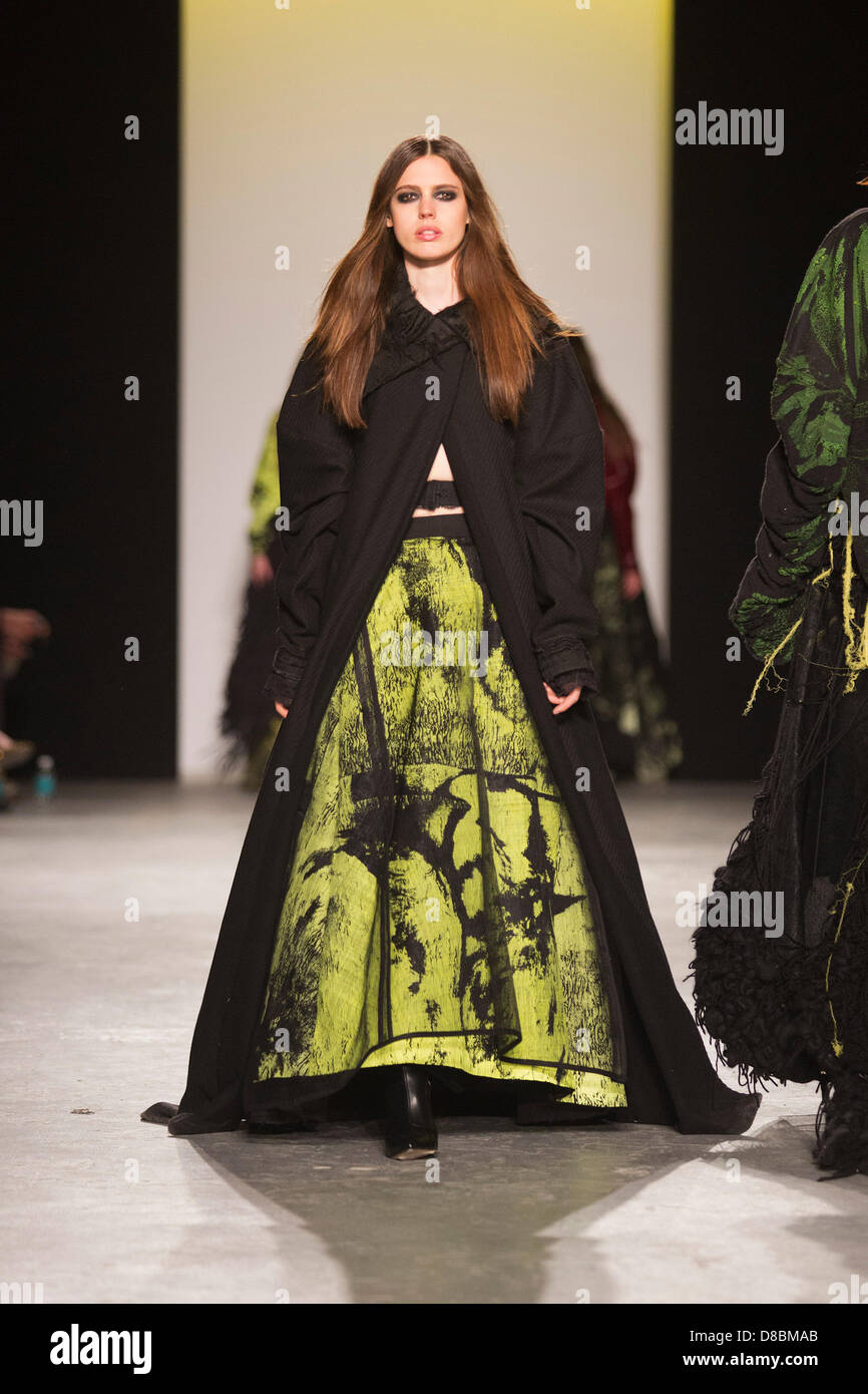 London, UK. 23 May 2013. Womenswear by Victoria Rowe. The BA (Hons ...