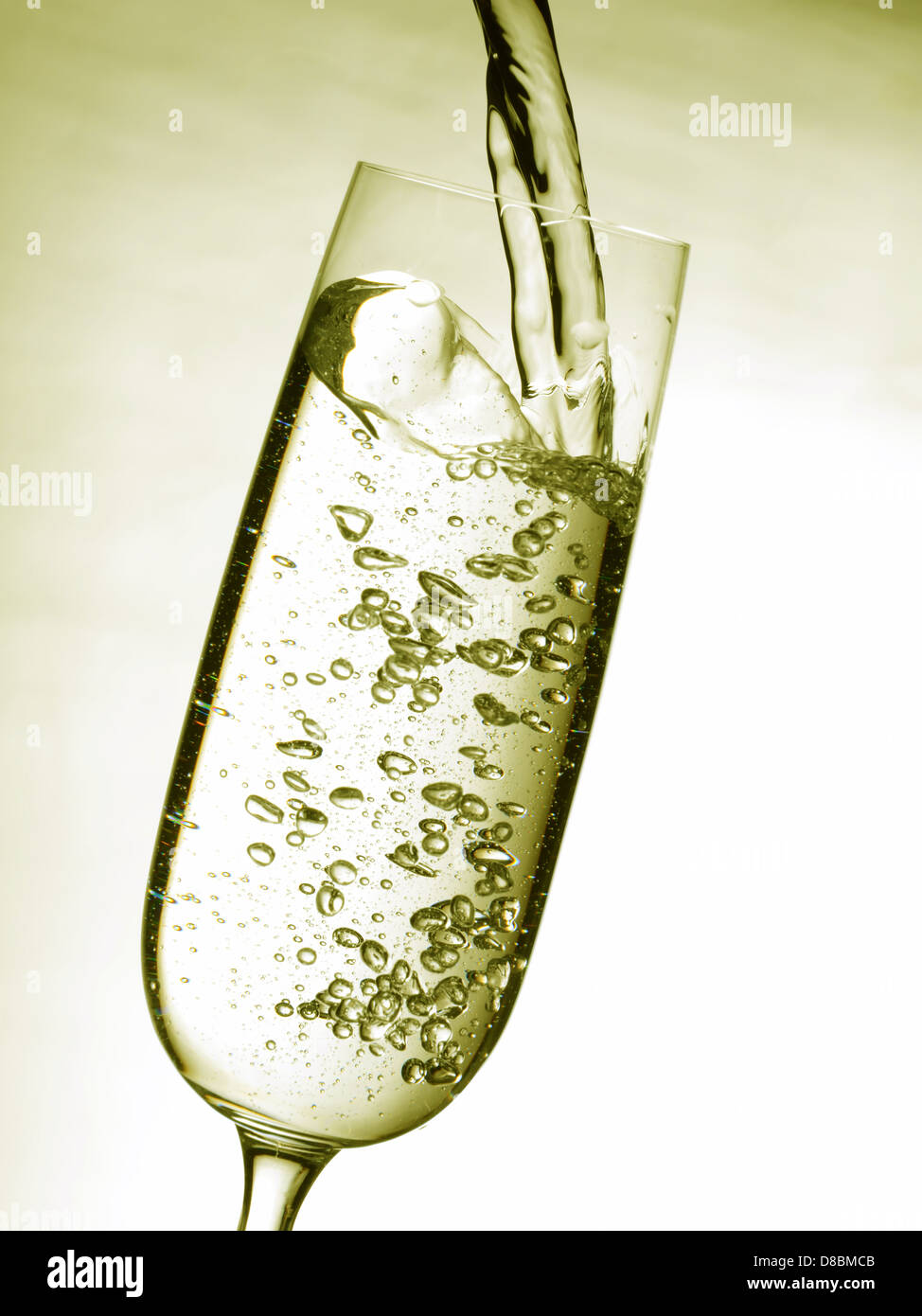 Pouring sparkling wine into glass hi-res stock photography and images ...