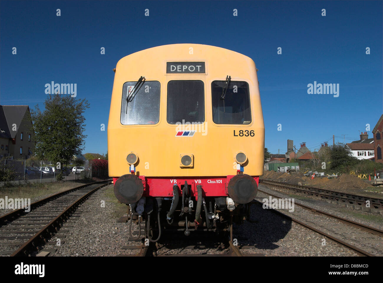 Class 101 diesel mulitple unit train at Mid-Norfolk Railway Trust ...