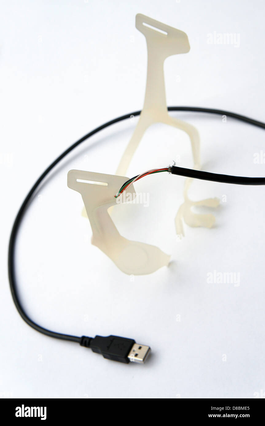 3D print diagnostic glasses child dyslexia model prototype Rapid ...