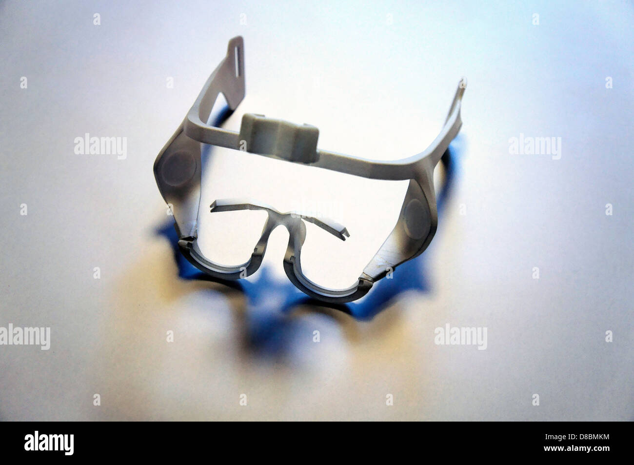 3D print diagnostic glasses child dyslexia model prototype Rapid ...