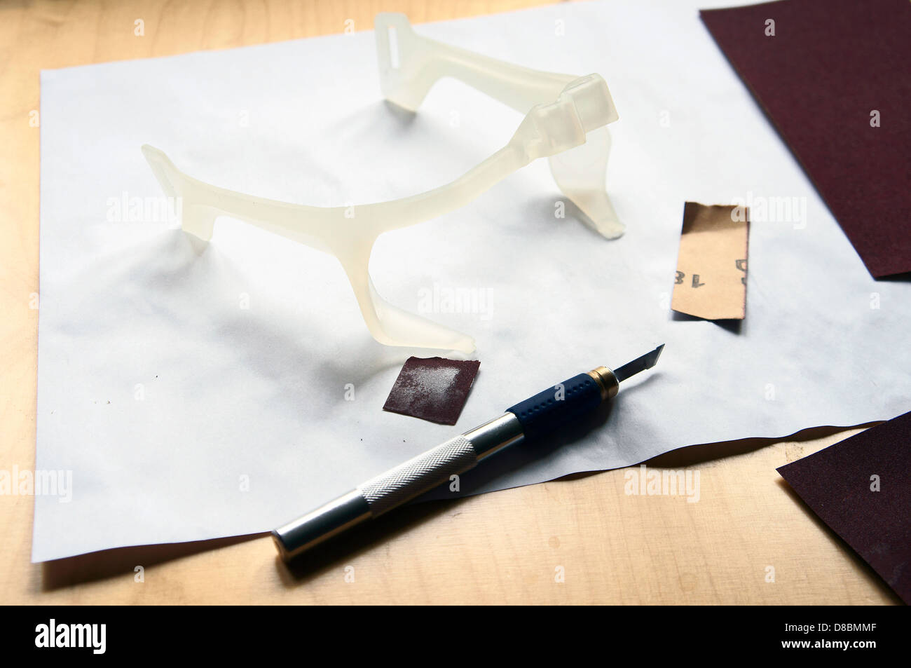 3D print diagnostic glasses child dyslexia model prototype Rapid ...