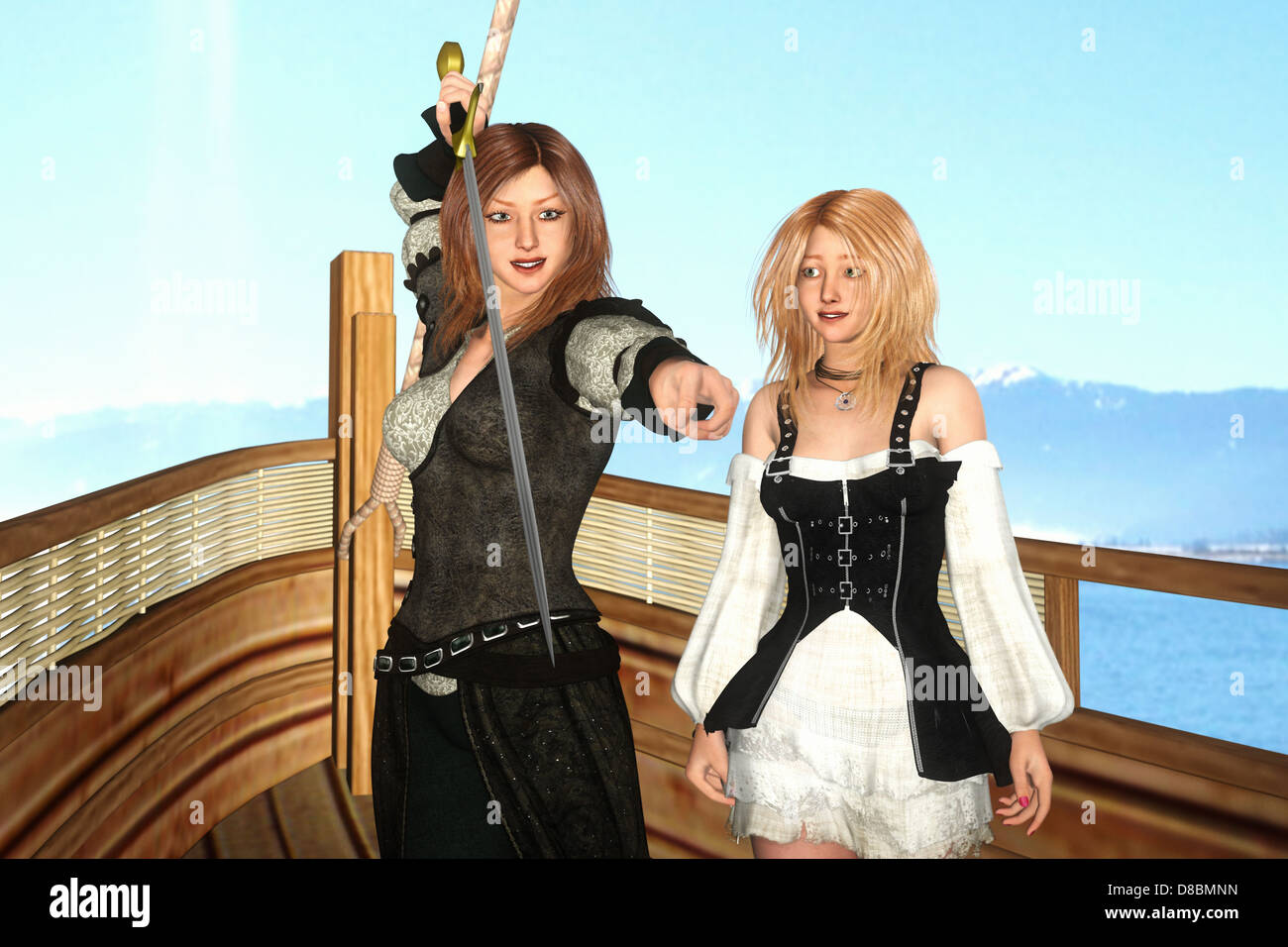 Fictional pirates hi-res stock photography and images - Alamy