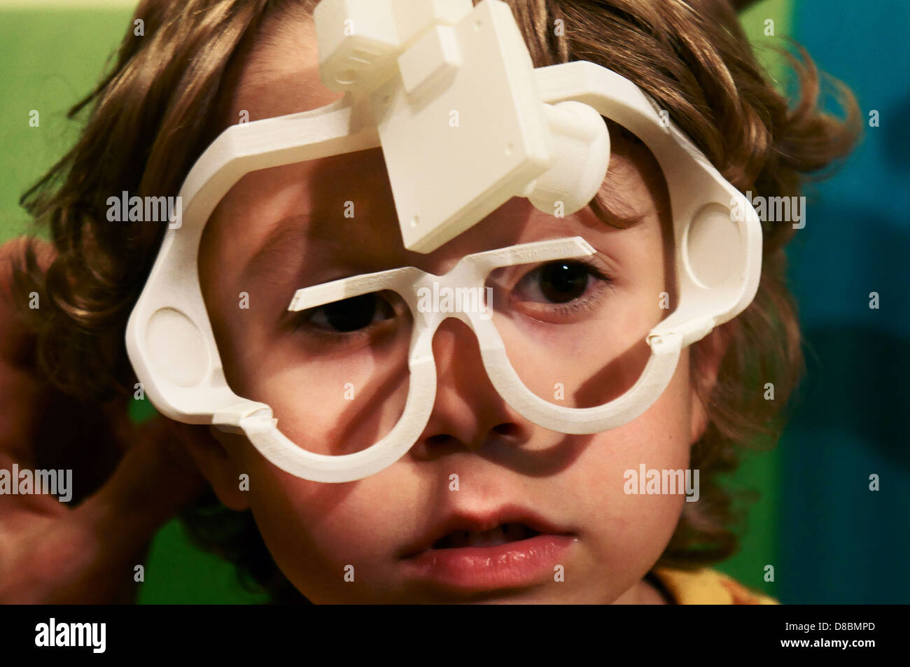 3D print diagnostic glasses child dyslexia model prototype Rapid ...