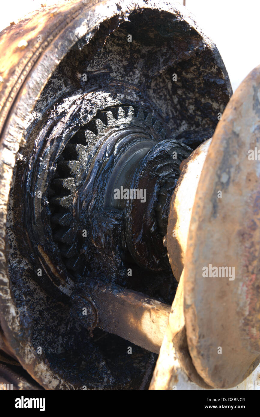 gears on the ship Stock Photo - Alamy