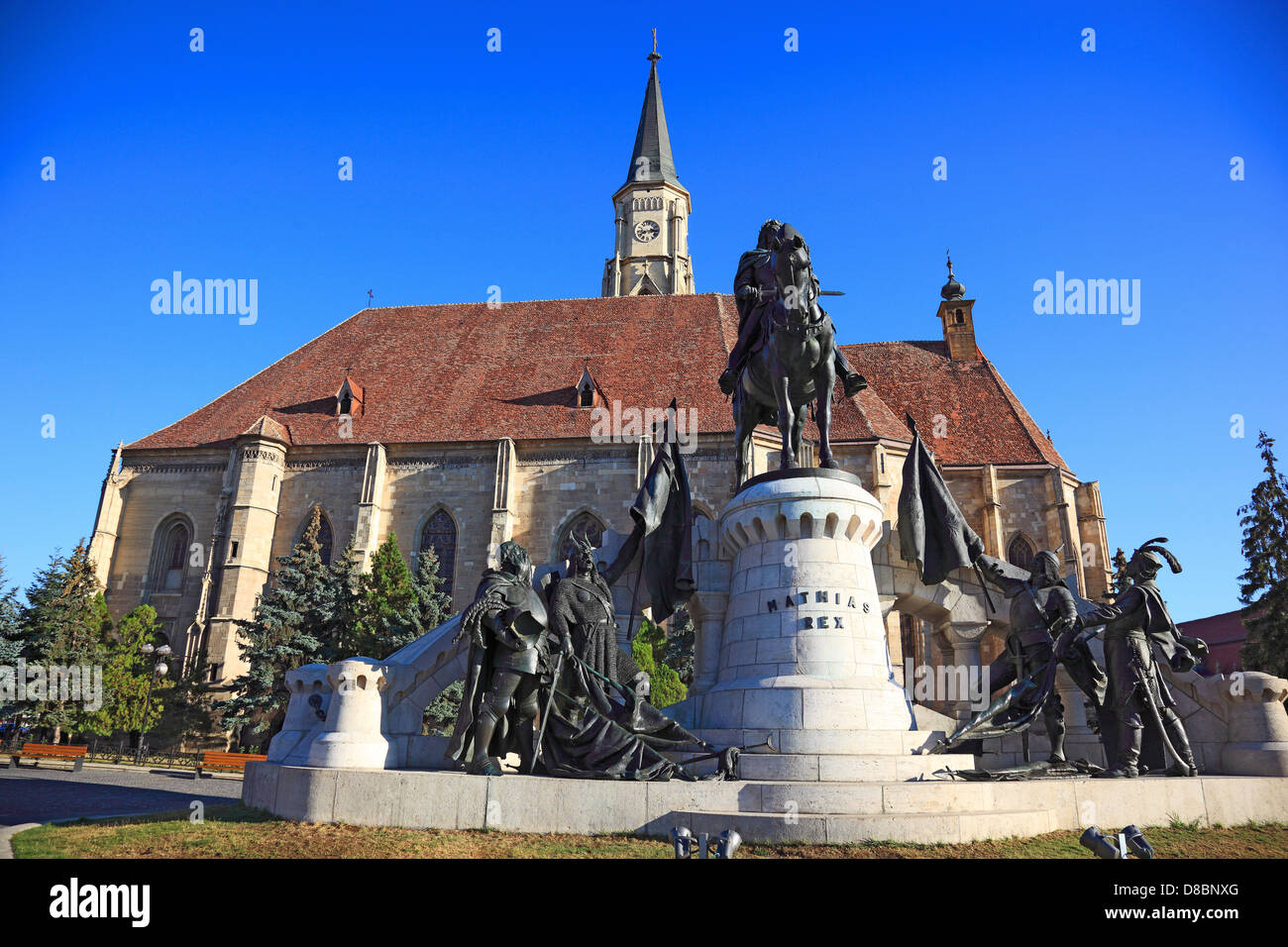 Equestrian statue of Matthias Corvinus, Matthias Rex and The Cluj ...