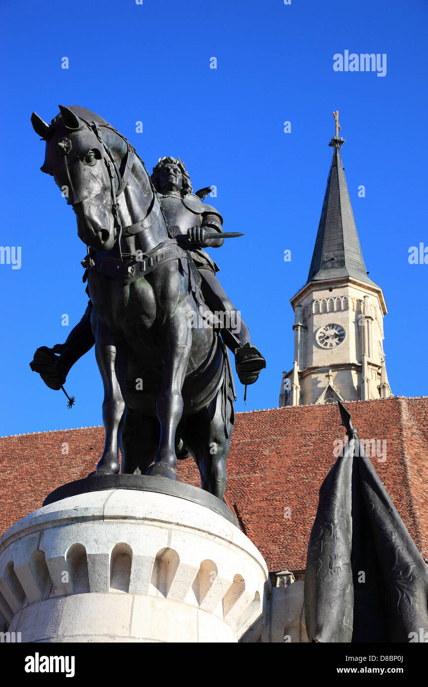 Equestrian statue of Matthias Corvinus, Matthias Rex and The Cluj ...