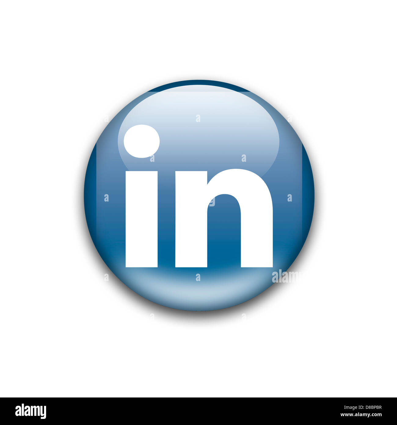 Linked In logo symbol icon flag logotype Stock Photo - Alamy