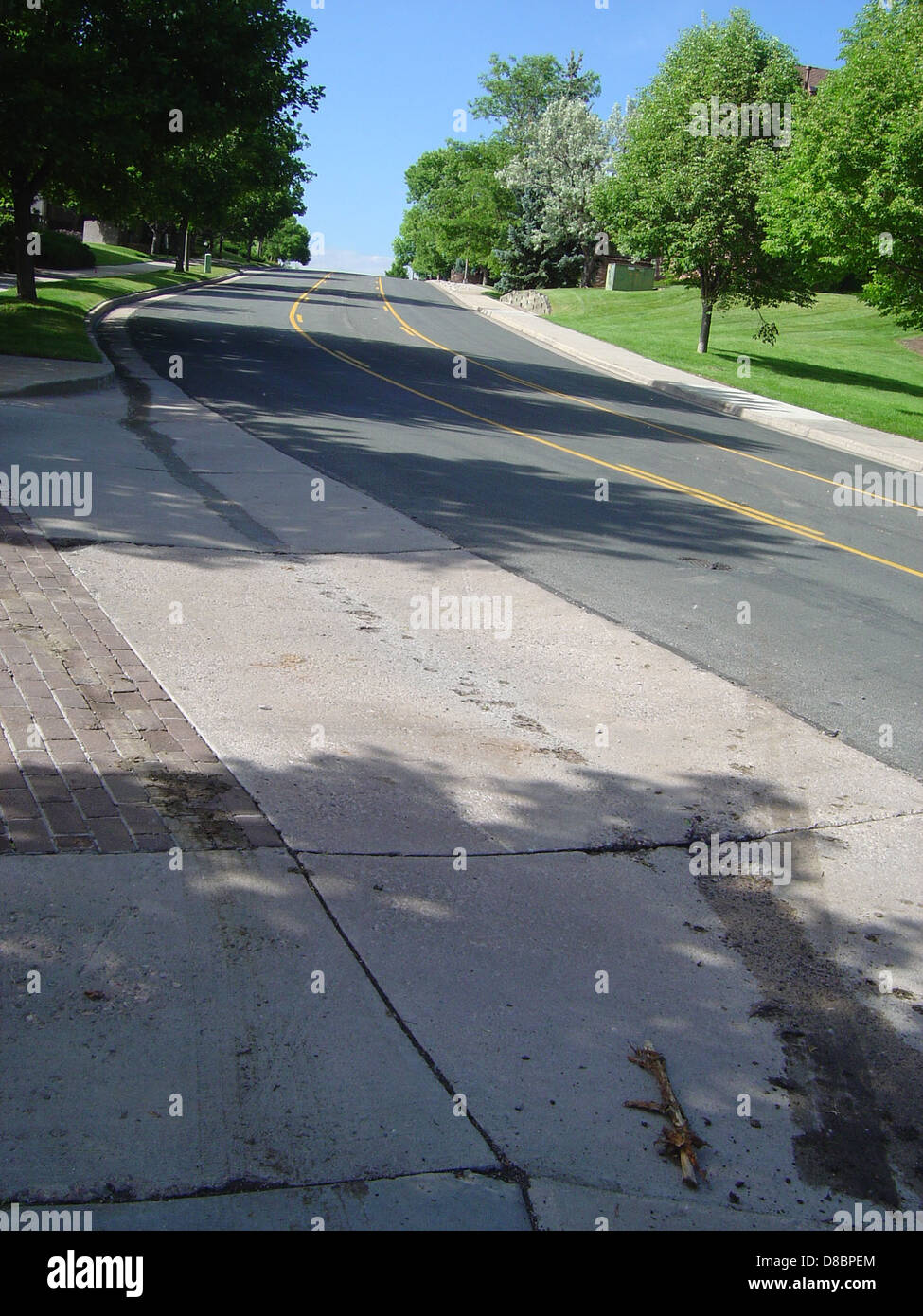 A steep hill covered with vegetation, showing the incline and natural ...