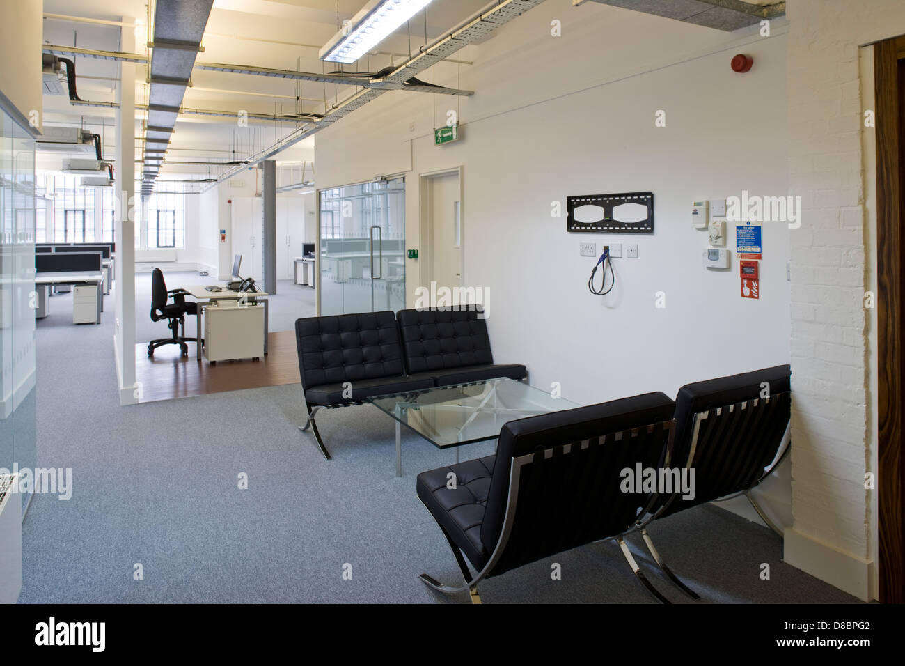 Architecture building contemporary modern reception waiting area workplace office interior hi ...